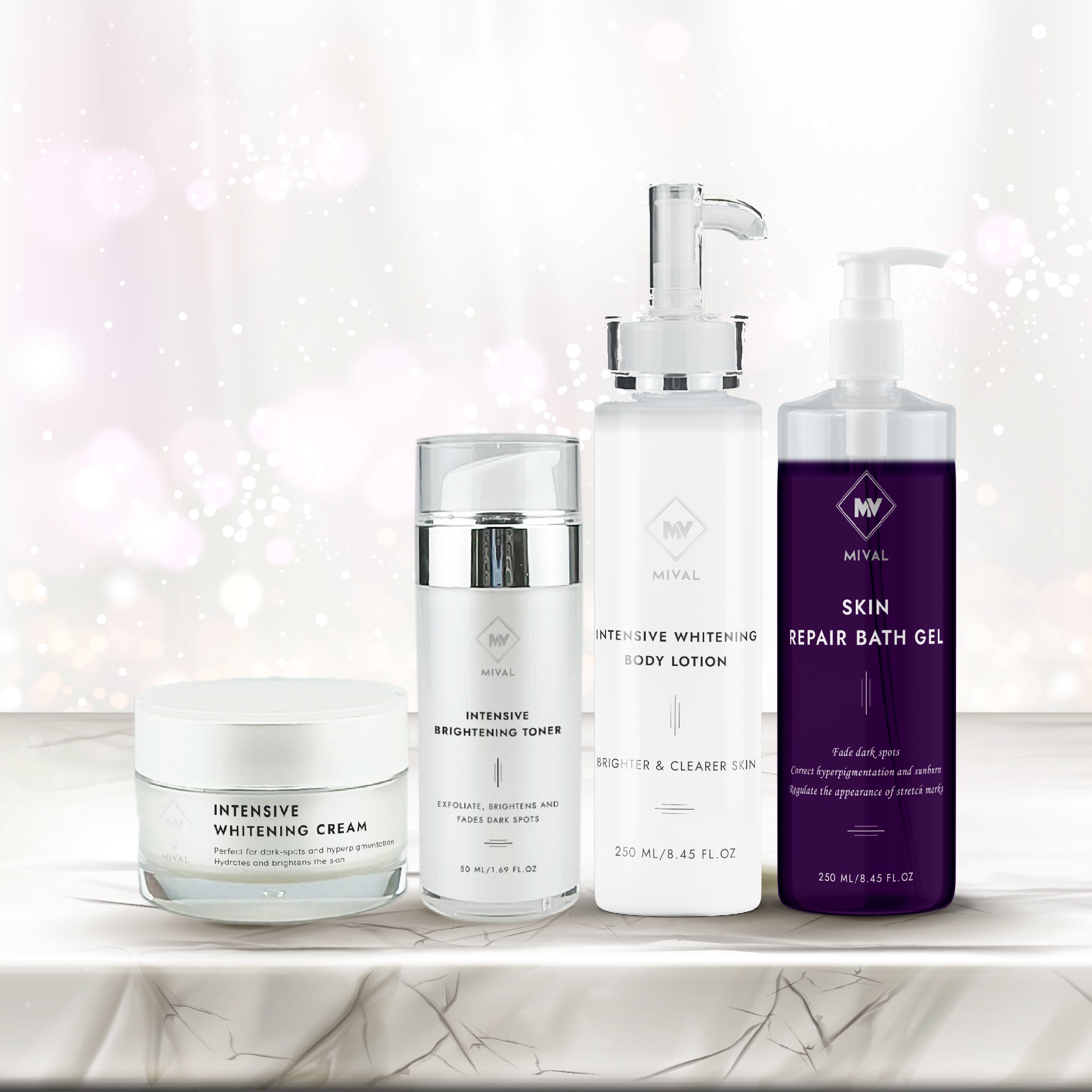 Intensive Whitening Collection – Mival Cosmetics